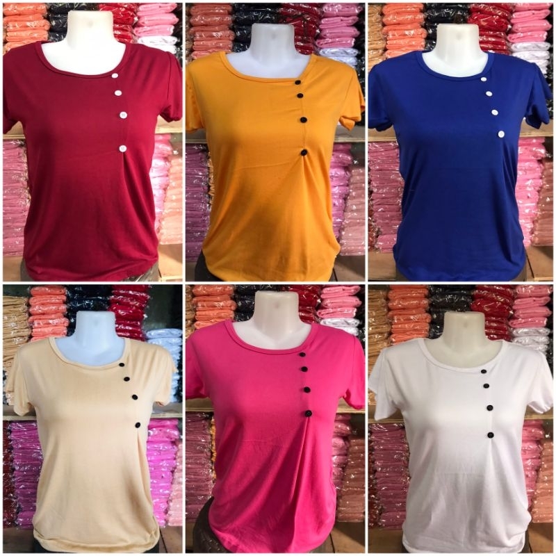 Basic tops for women, Blouse (direct supplier) | Shopee Philippines