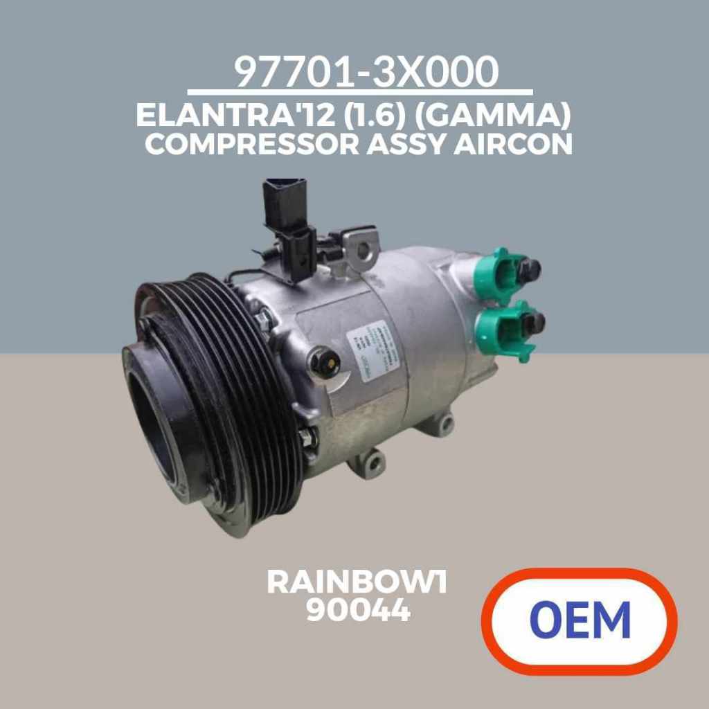 COMPRESSOR ASSY- AIRCON 1.6 GAMMA for HYUNDAI ELANTRA'12[OEM]Part#97701 ...