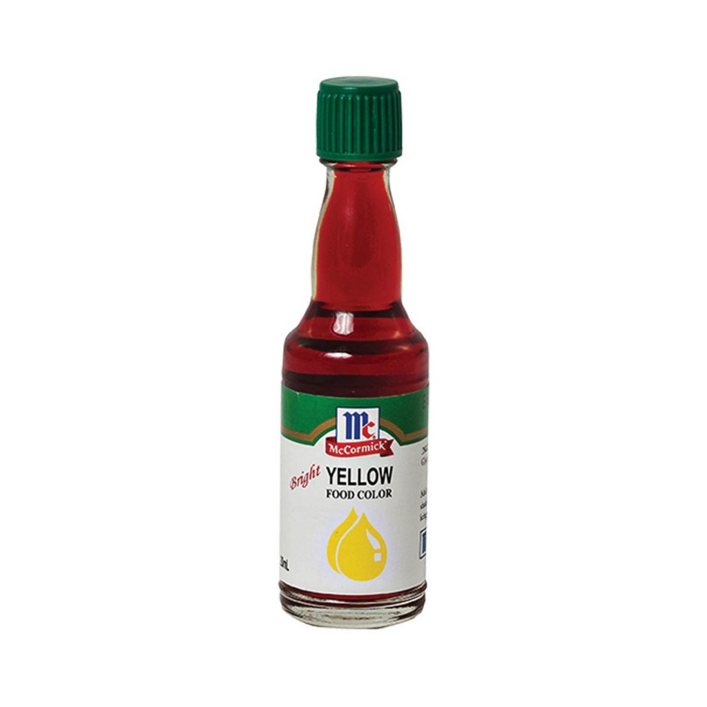 MCCORMICK Yellow Food Color 20ml | Shopee Philippines