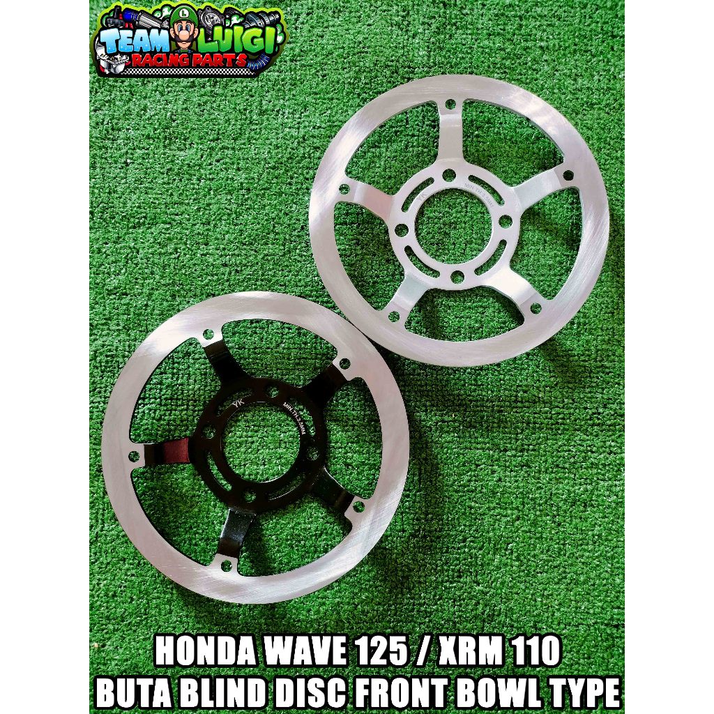 HONDA WAVE 125 / XRM 110 BUTA BLIND DISC FRONT BOWL TYPE | Shopee ...