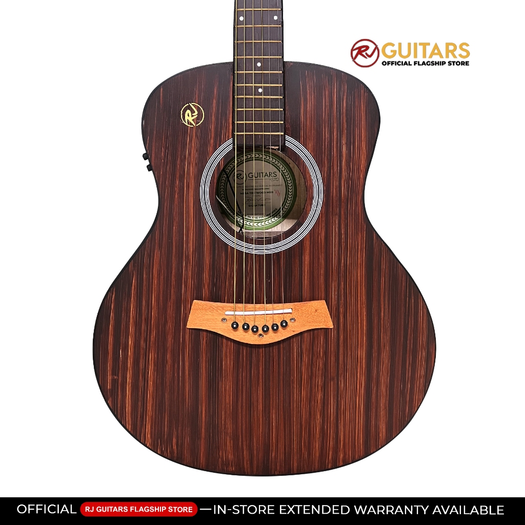 RJ Tru-wood Dreadnought Acoustic Guitar | Shopee Philippines