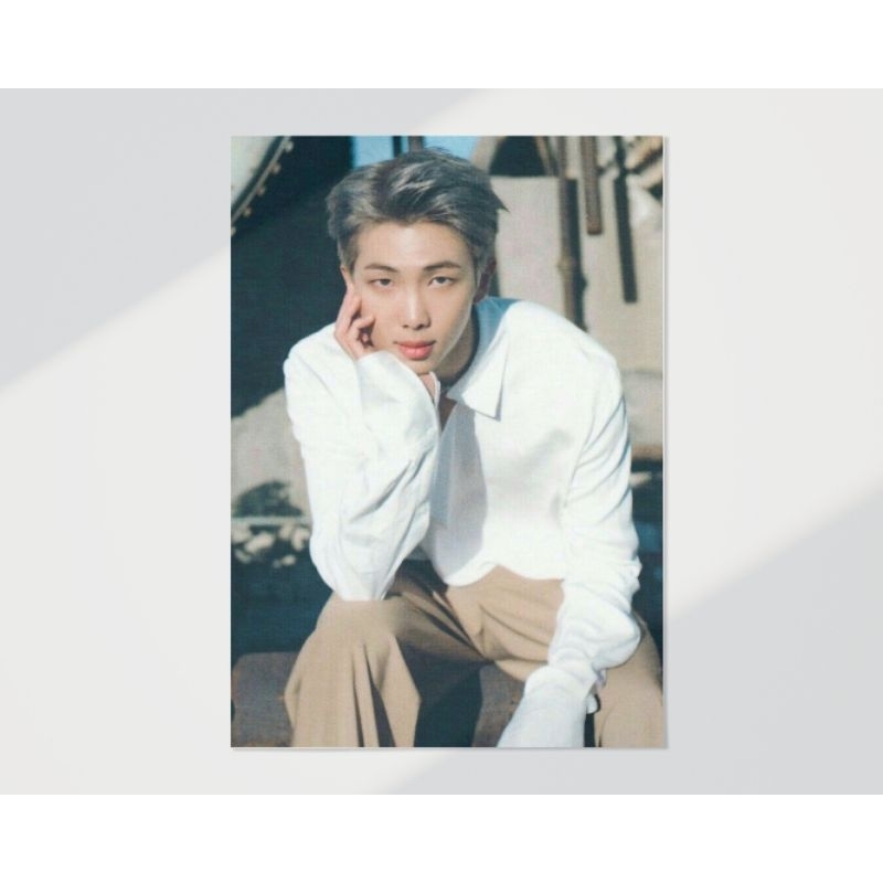 Kpop Bts Rm Kim Nam Joon A4 Size Wallpaper Poster Shopee Philippines