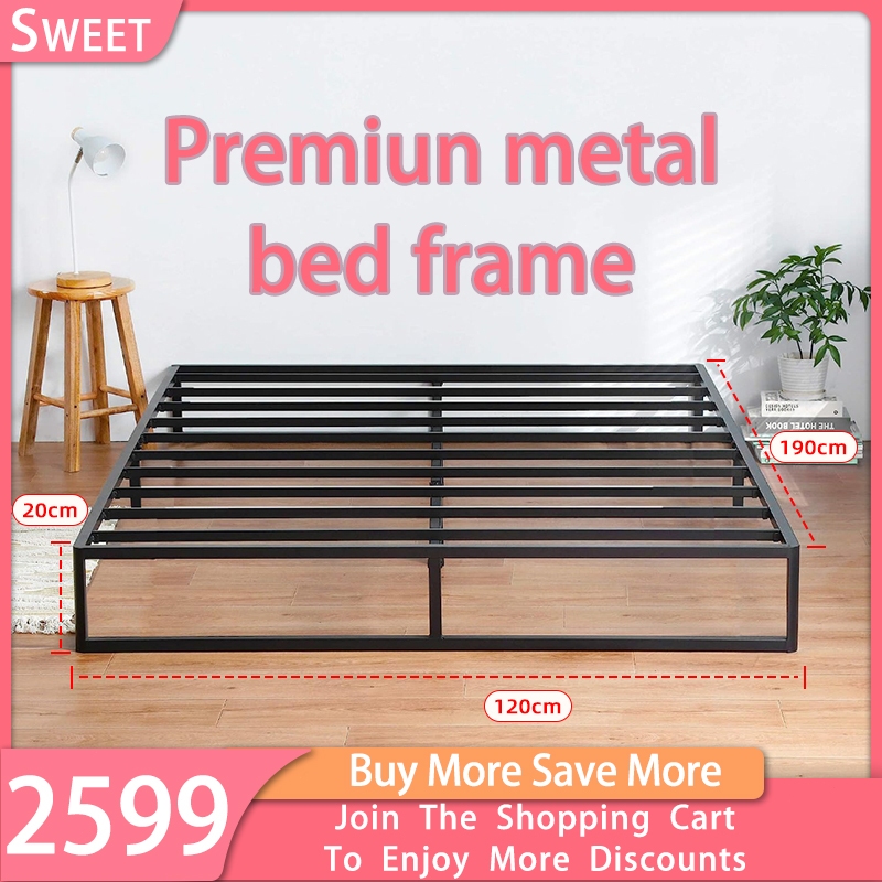 SWEETHOME-Royal Minimalist Iron Bed Frame Premium High Load Bearing ...