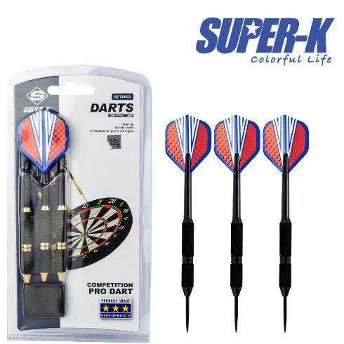 SuperK Brass Dart Pins Set dartpin 3pcs brass 20-22 grams brandnew ...