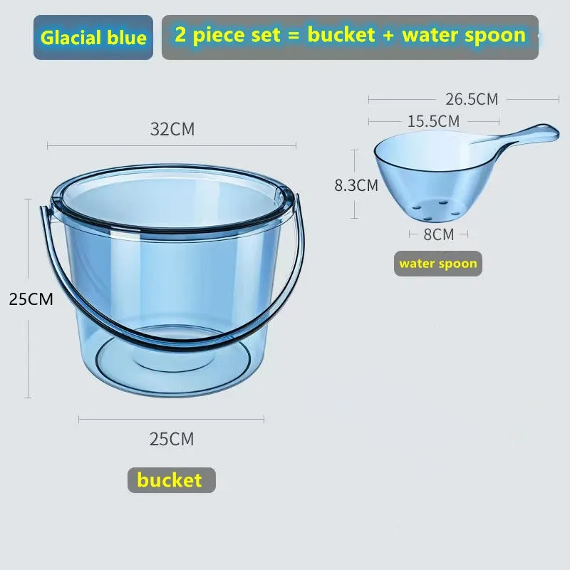Large Capacity Thickened Water Bucket Plastic Timba Portable ...