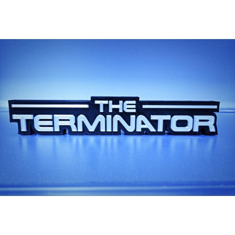 3d Printed LOGO- The Terminator For Collectible Figures | Shopee ...