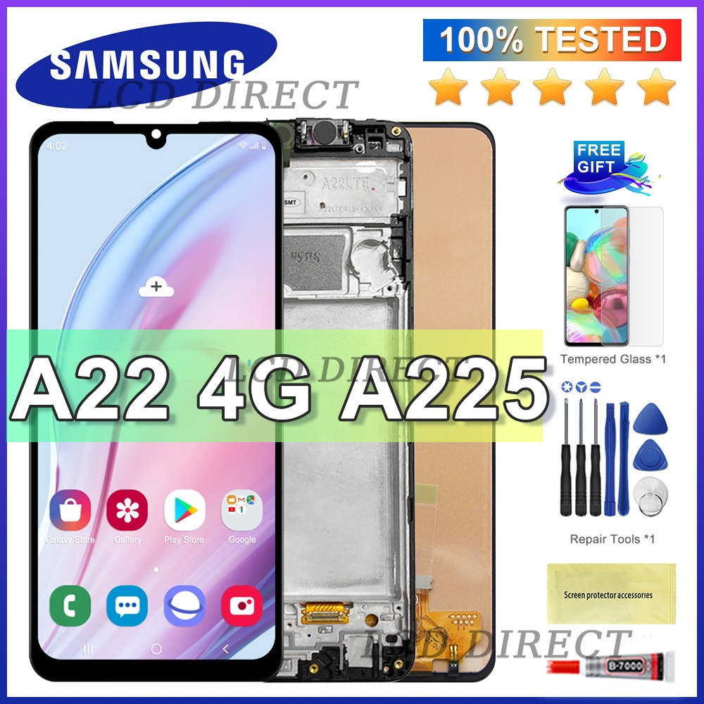 TFT LCD For Samsung Galaxy A22 4G A225 / A22 5G A226 LCD Display Touch ...