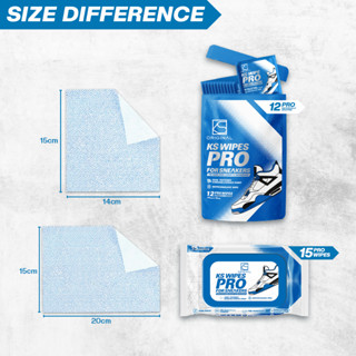 KSORIGINAL KS Wipes Pro for Sneaker Gentle Quick Shoe Cleaning The ...