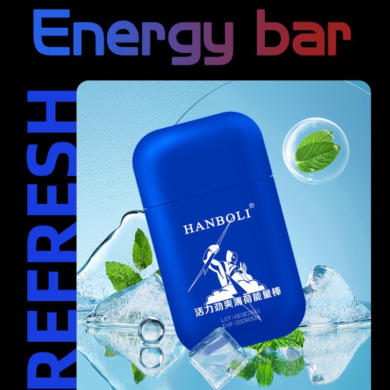 Nasal Inhaler Double Hole Energy Bar for Nasal Congestion Cool Oil Anti ...