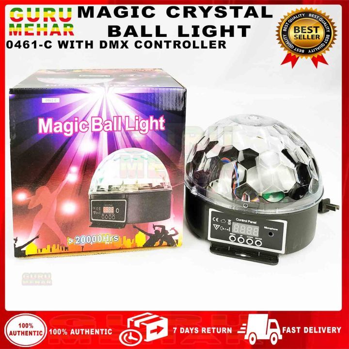 DJ SCORPIO lighting CRYSTAL MAGIC BALL , Christmas Light, Dj Light, Dance Club Party / DISCO ...