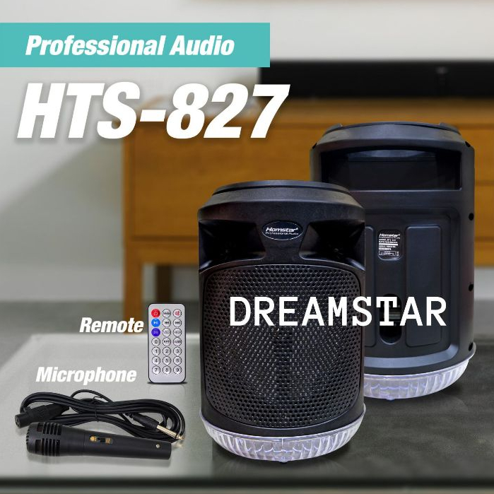 Portable Bluetooth Speaker Subwoofer Karaoke Radio 8inches Speaker HTS ...