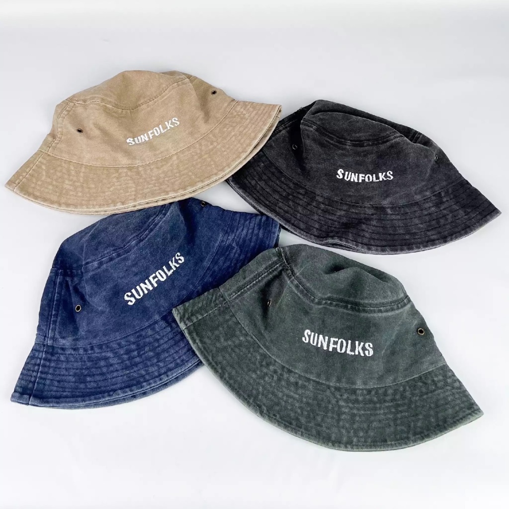 Sunfolks Vintage Bucket Hat | Shopee Philippines