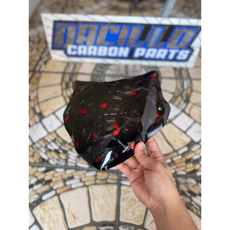 SNIPER 155 VISOR ( Original Carbon ) | Shopee Philippines