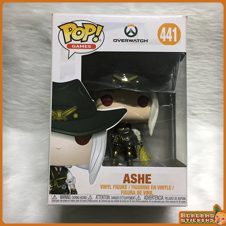 Original Funko Pop! Overwatch - Ashe No. 441 - Vinyl Figure | Shopee ...