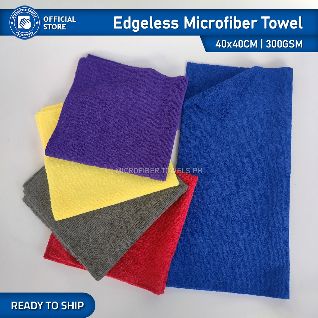 Edgeless Microfiber Towel Multi Cleaning Cloth (40x40CM - 300GSM ...