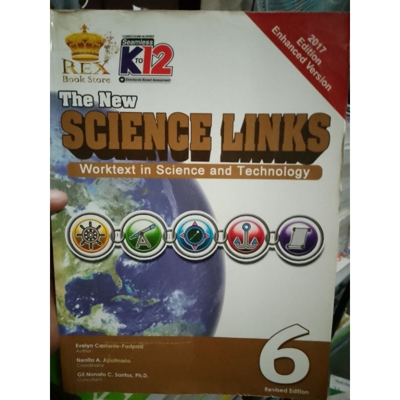The New SCIENCE LINKS Worktext in science and technology 6 (brandnew) | Shopee Philippines