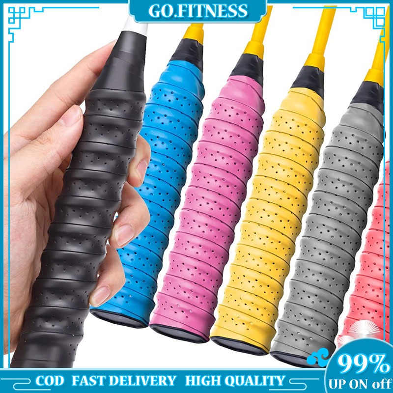Badminton Racket Grip Sweat Absorbing Hand Glue Fishing Rod Wrapped ...