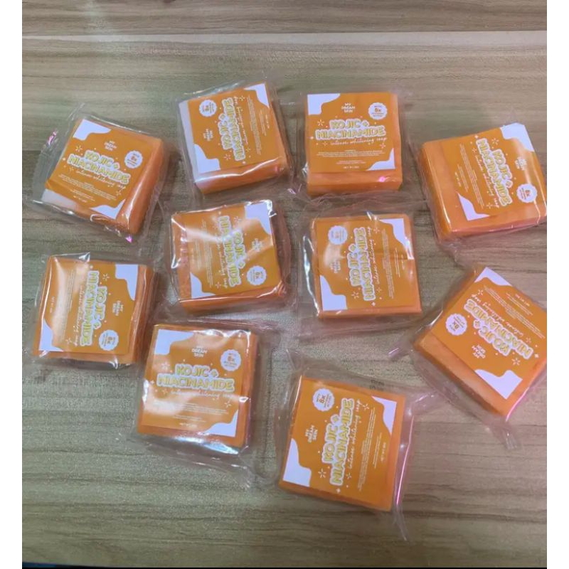 MDS KOJIC +NIACINAMIDE SOAP (10PCS IN A SET 60g PER SOAP ) | Shopee ...