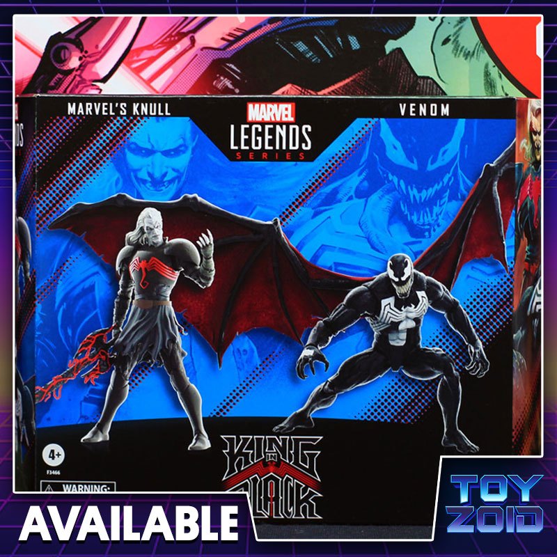 Marvel Legends King in Black Knull & Venom Two 2 Pack Spider-Man 60th ...