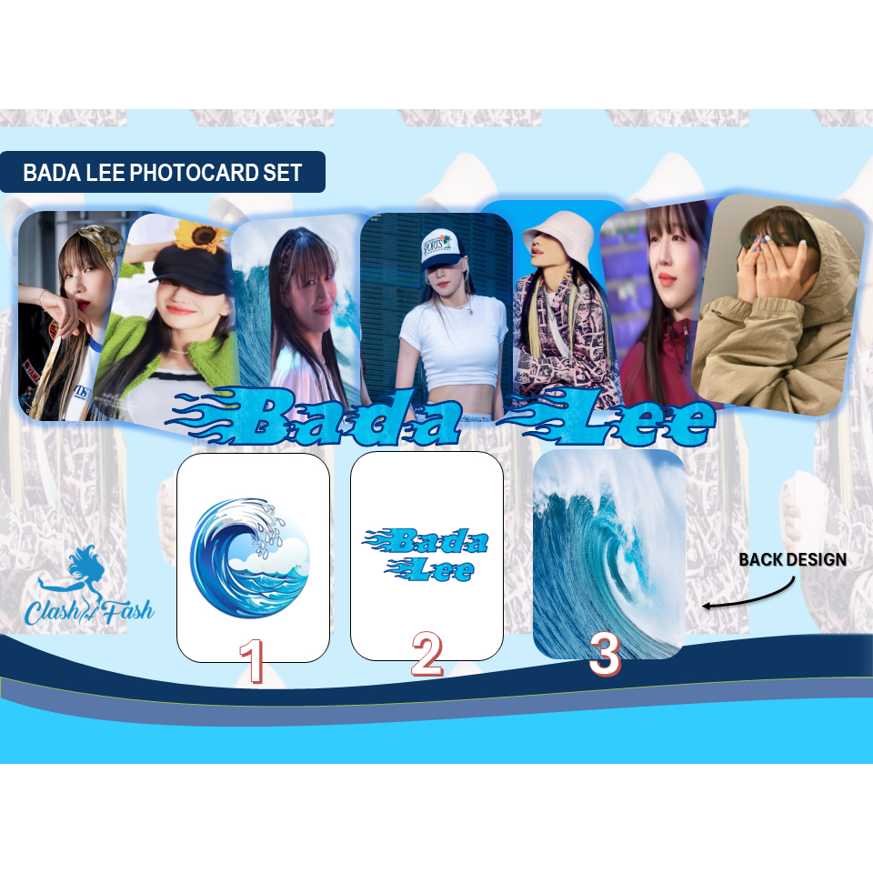 BADA LEE | TEAM BEBE | SWF2 Photocard Set [Fanmade] | Shopee Philippines