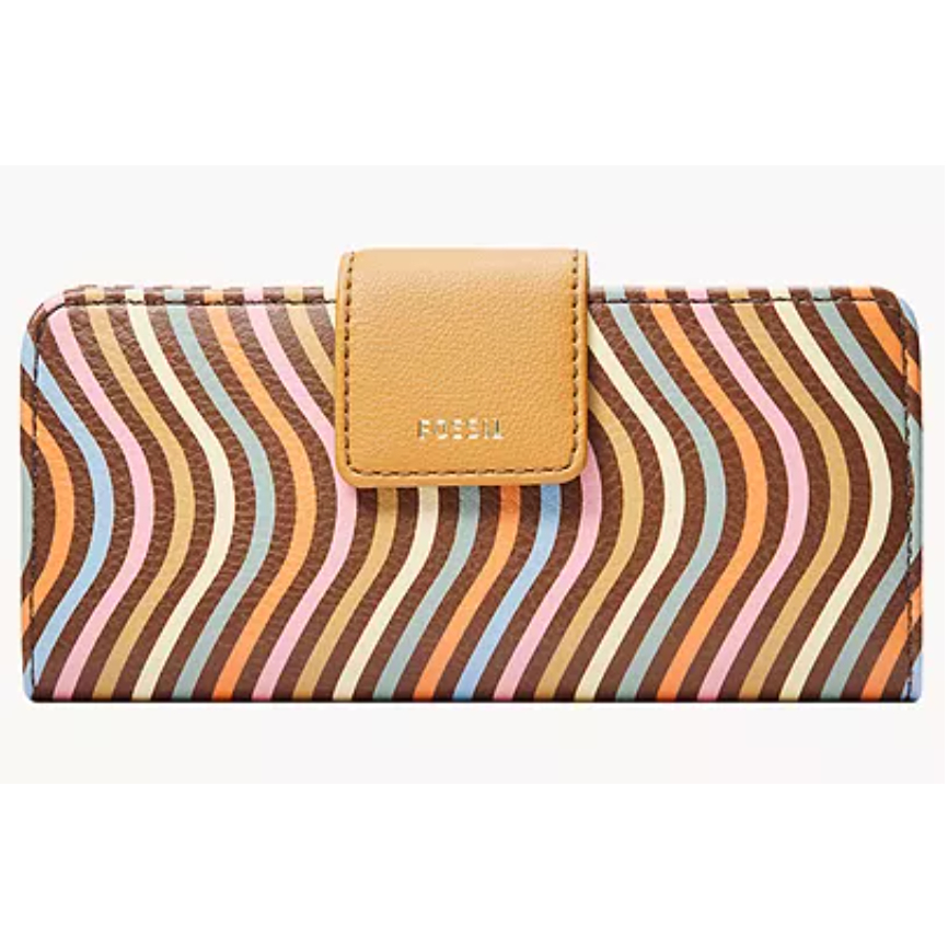 Brand new authentic Fossil Madison tab clutch wallet | Shopee Philippines