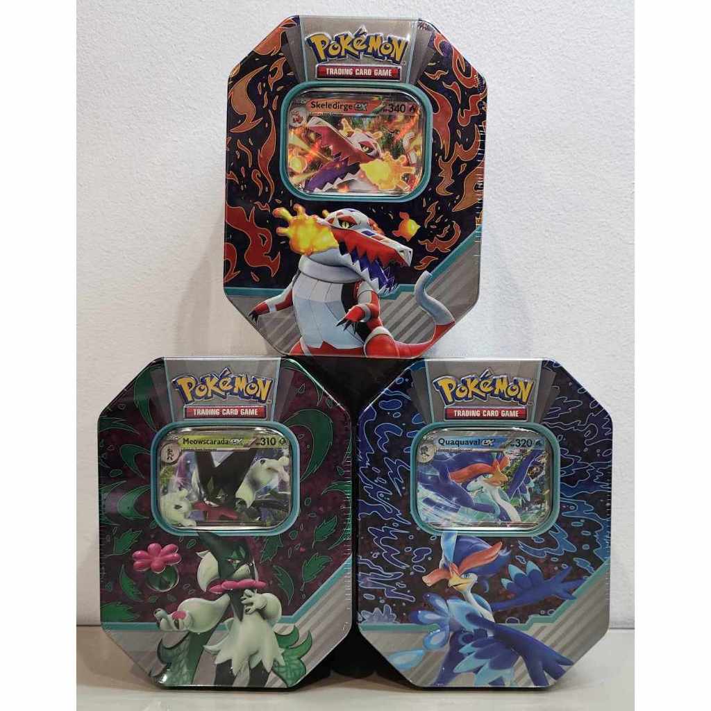 Pokemon TCG Paldea Partners Tin | Shopee Philippines