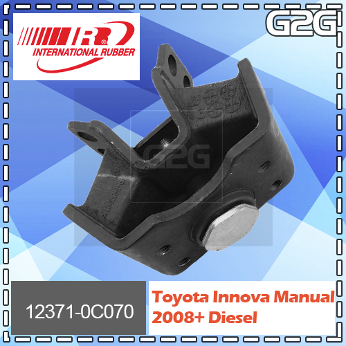 Engine Support Rear 12371-0C070 International Rubber Toyota Innova ...