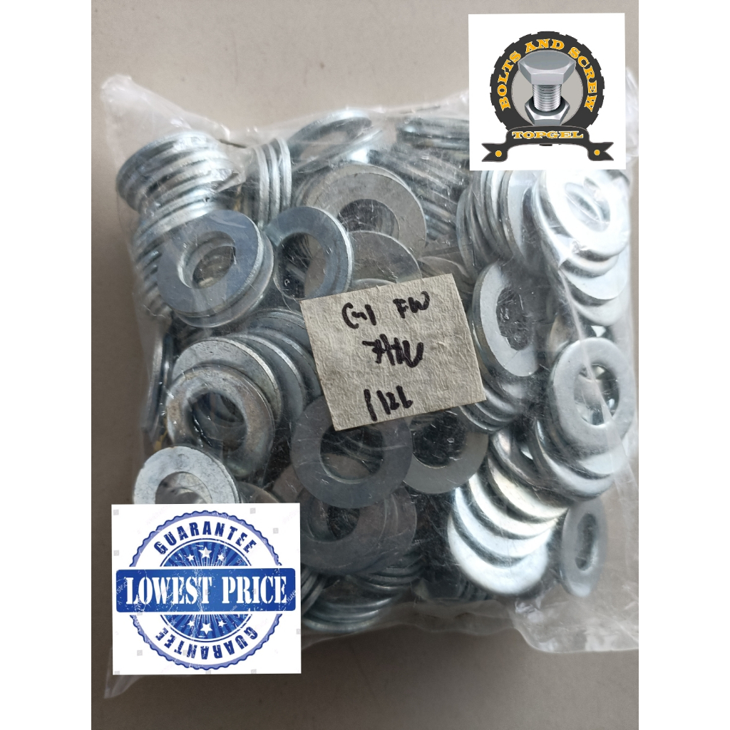 GI FLAT WASHER (Galvanized) Price per Kilo | Shopee Philippines