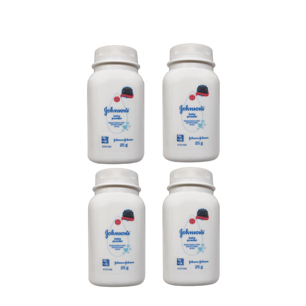 Johnson's Baby Powder Classic 25g Bundle Of 4 | Shopee Philippines