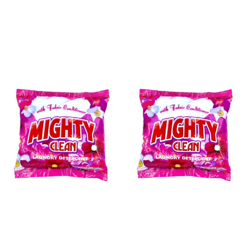 Mighty Clean Detergent Powder Floral Blossom - Powder (Pink) 500g ...