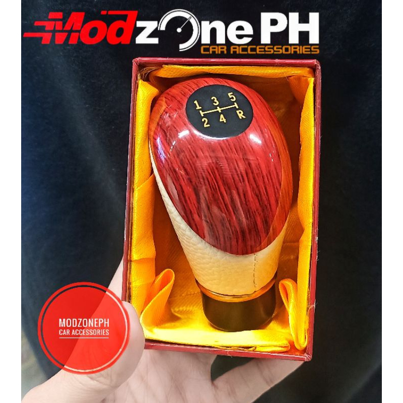 TYPE R WOOD STYLE LUXURY LOOK GEAR SHIFTKNOB UNIVERSAL KAMBYO | Shopee ...