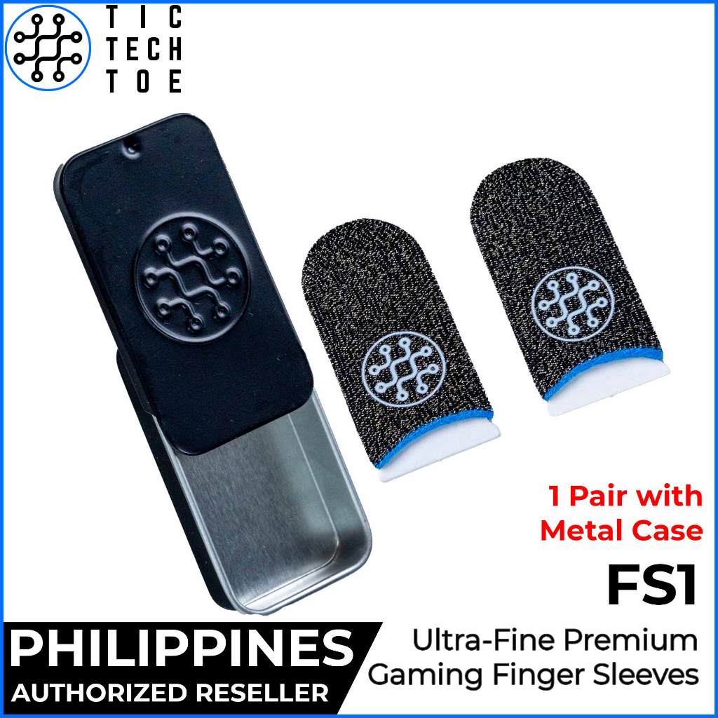 Tic Tech Toe FS1 Finger Sleeves Breathable Mesh Anti-Sweat Mobile ...