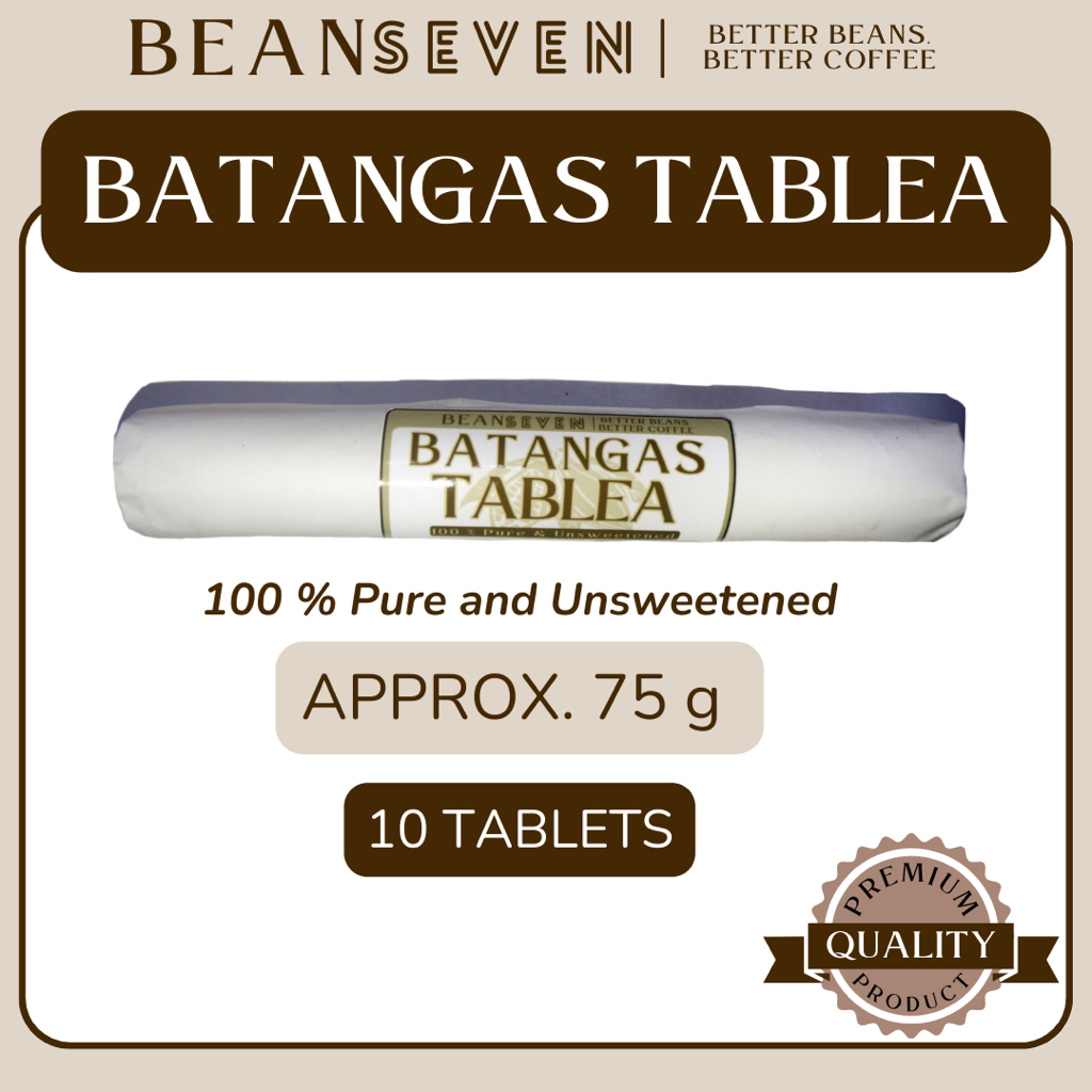 (BS) 10 Tablets Batangas Tablea 100% Pure and Unsweetened | Shopee ...