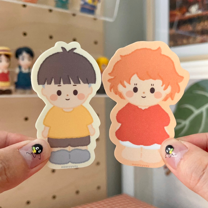 Ghibli Ponyo Sosuke Deco Sticker - Polco Planner Journal Stickers by ...