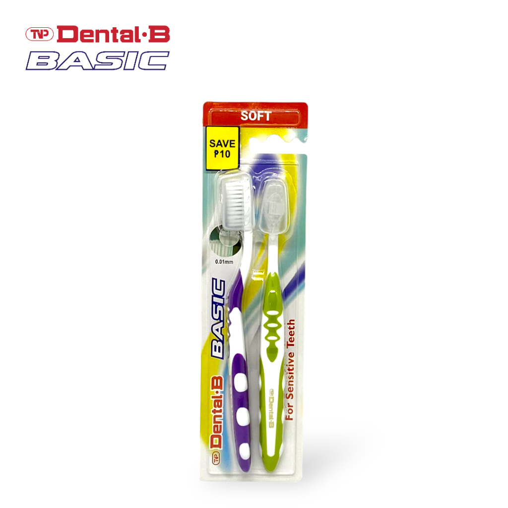 TVP Dental B Basic Soft Twin toothbrush | Shopee Philippines