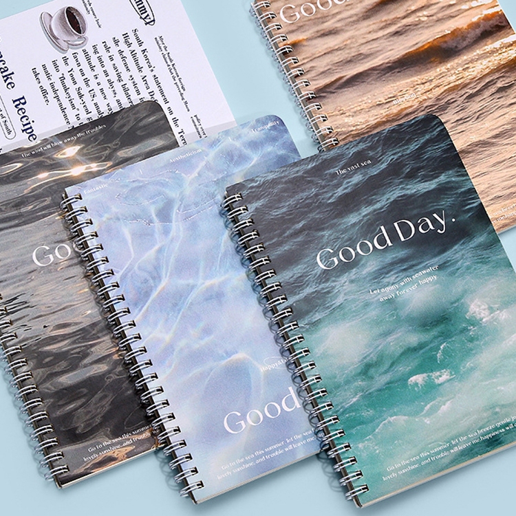 A5 Spiral Notebook 60 Sheets Binder Notebook Student Line Hardbound ...