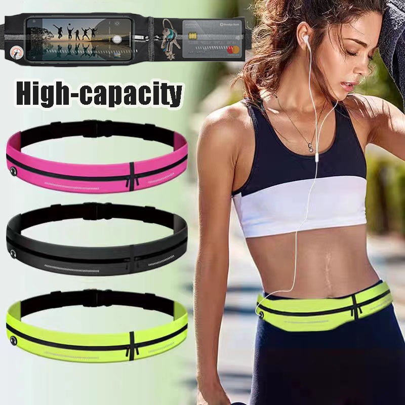 Waist Running Bags Sports Fitness Waterproof Packs For Money Phone ...