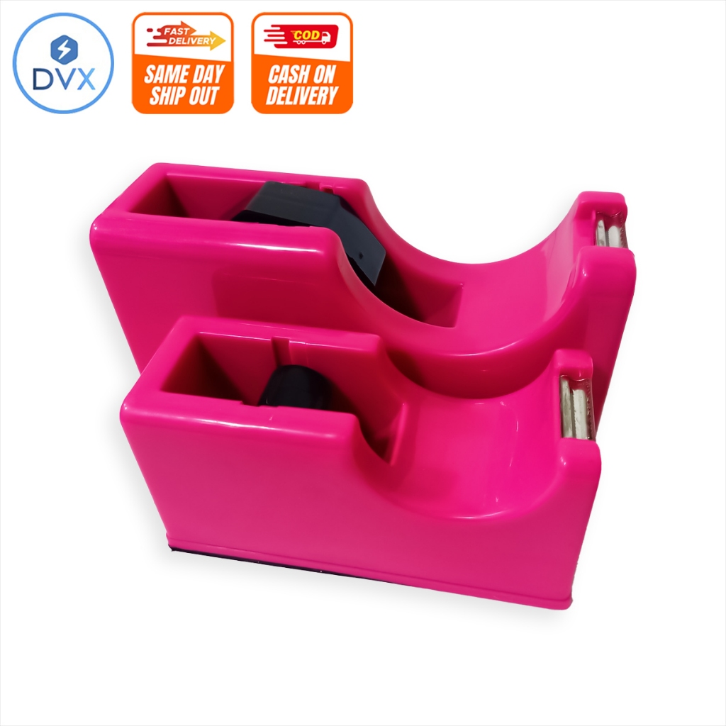 COD DVX Heavy Duty Dual Core Tape Dispenser For 1 & 3 Inch Core School ...