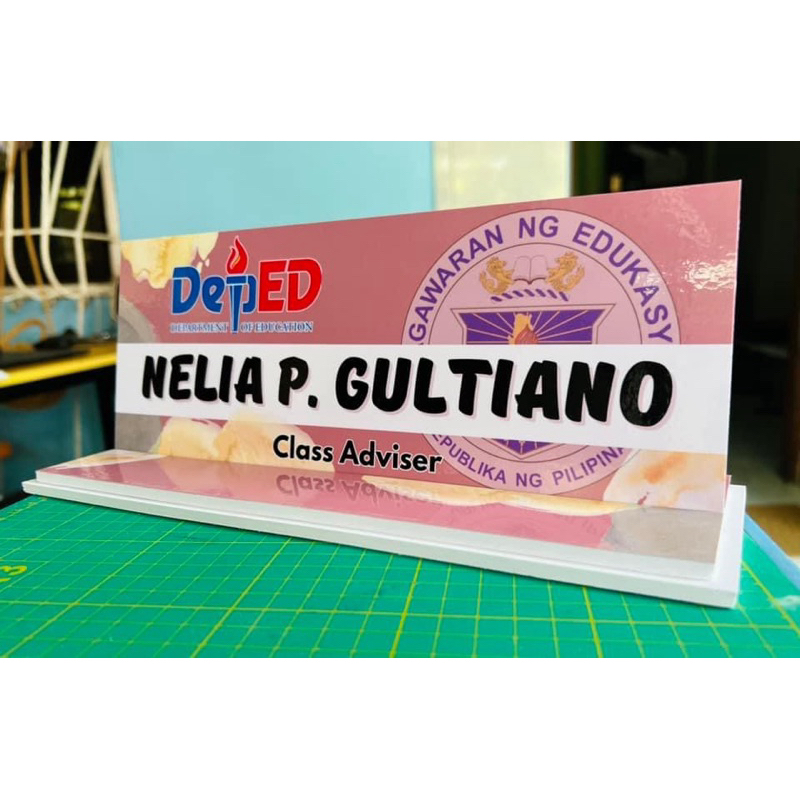 TABLE NAME STAND - FREE LAYOUT | Shopee Philippines