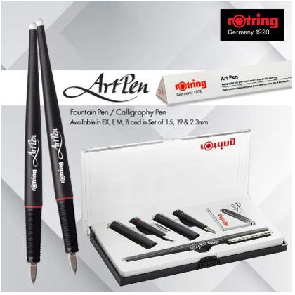 rOtring Art Pen Fountain Pen / Calligraphy Pen Writing Instrument ...