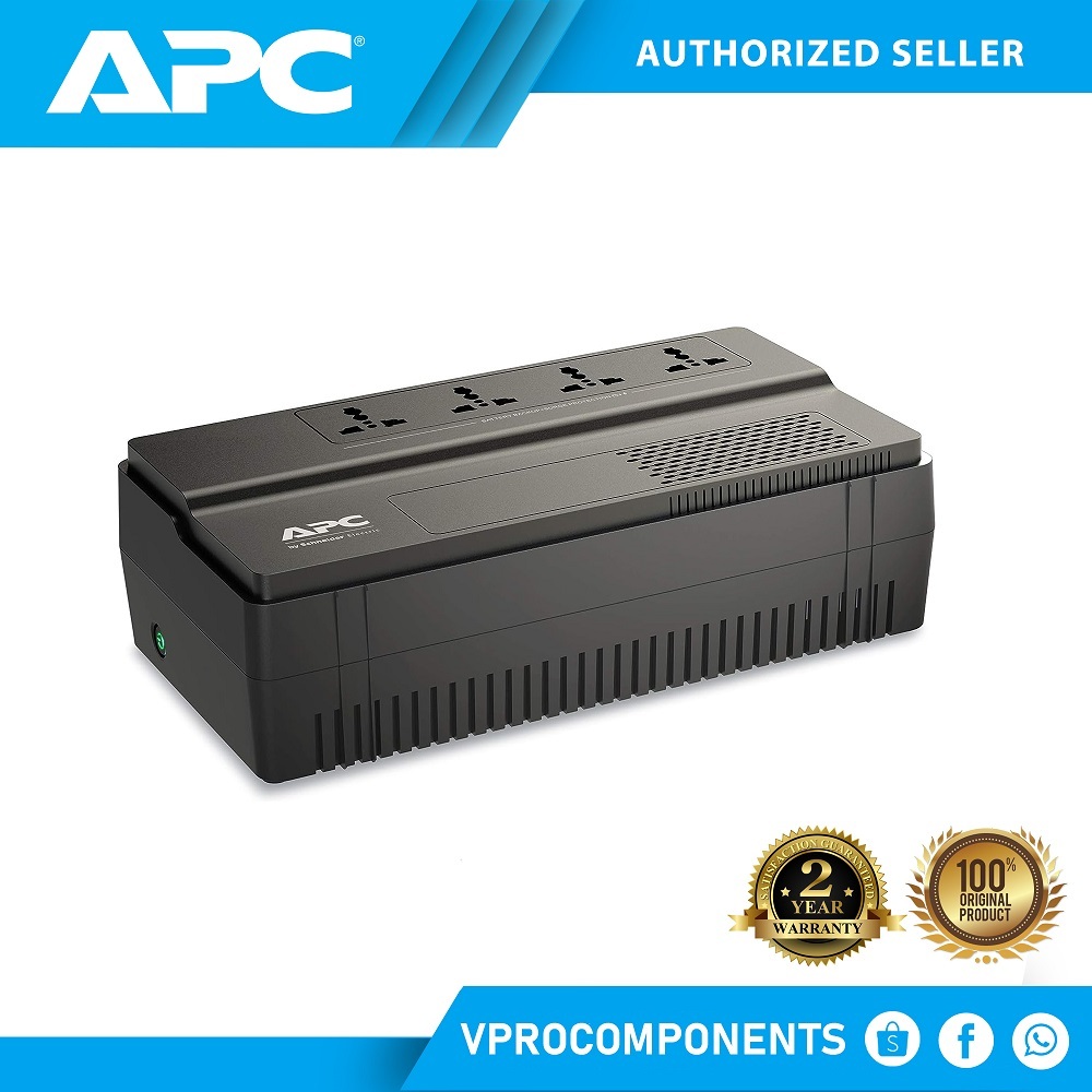 APC UPS 1000VA-600W Uninterruptible Power Supply (BV1000I-MS, Easy UPS ...
