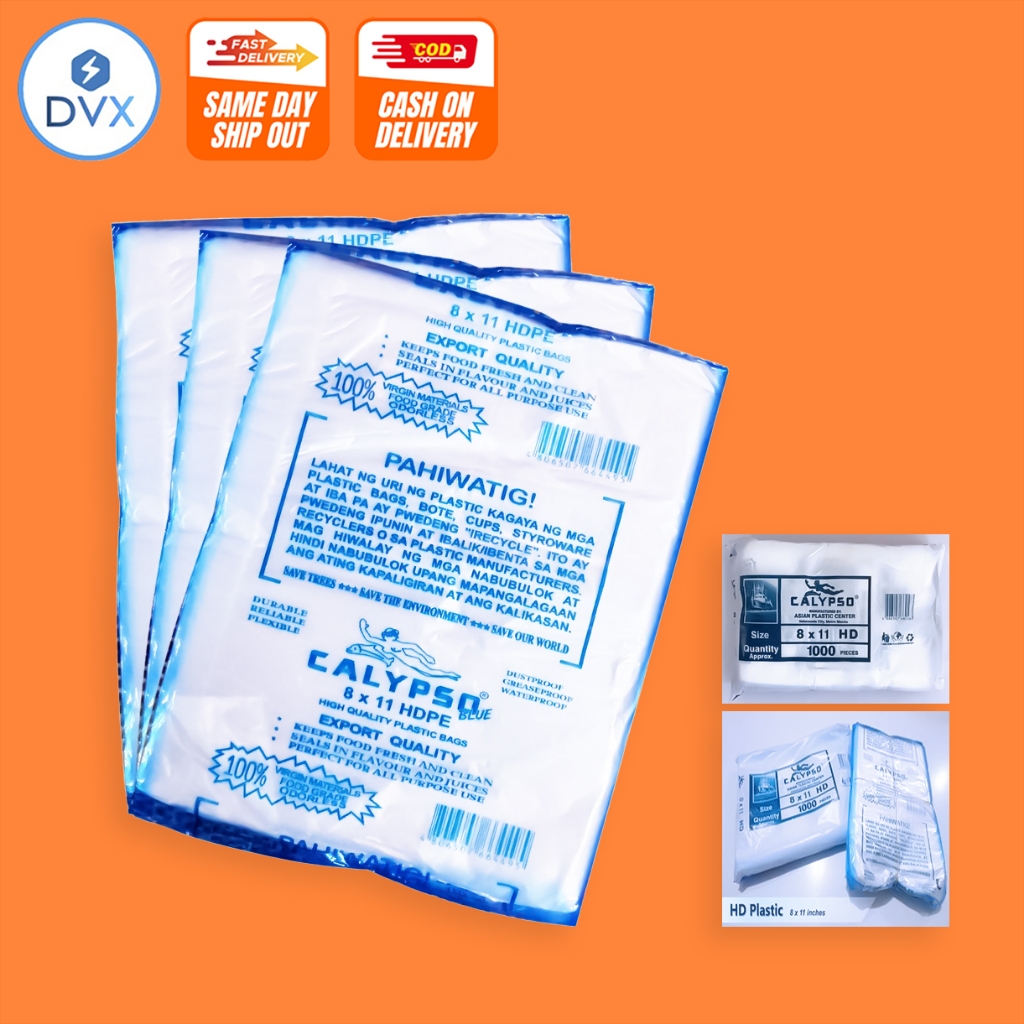 COD DVX 100pcs Calypso Plastic Labo High Quality Plastic Bag Supot ...