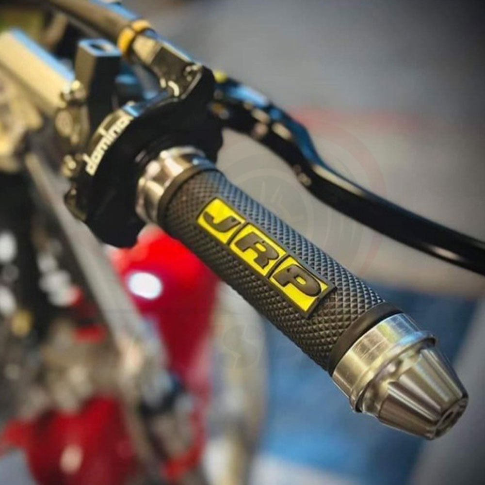 JRP Motorcycle Handle Grips with Alloy Bar End | Shopee Philippines