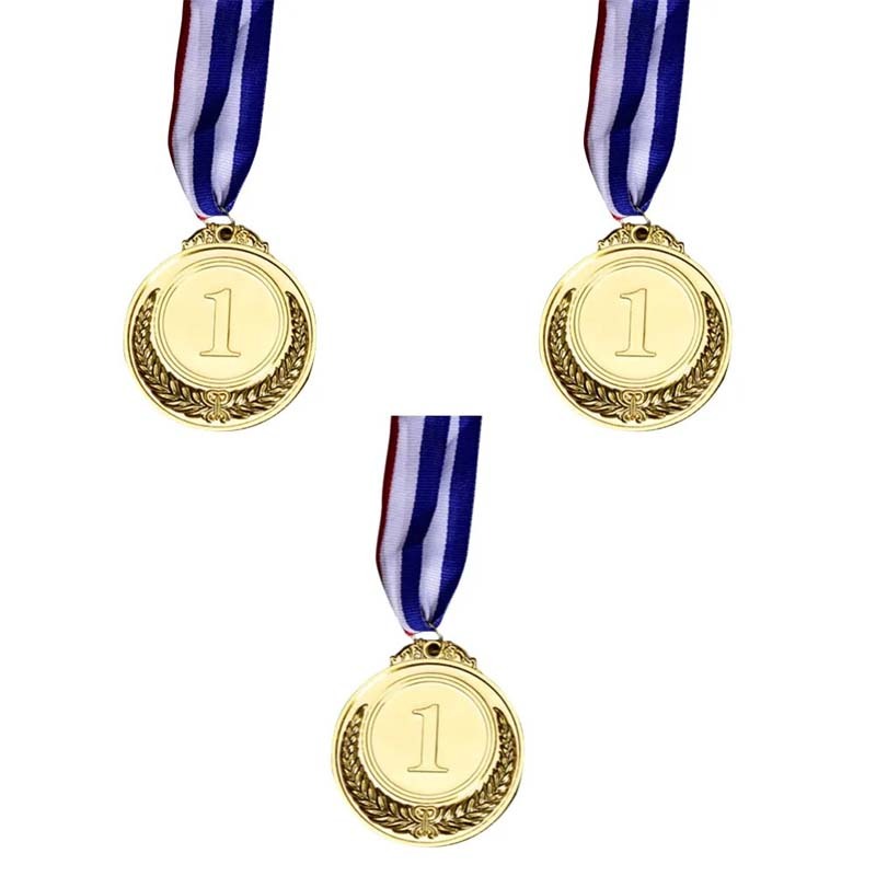 Gold Award Medals Olympic Style Winner Award Medals Kids Game Prize ...