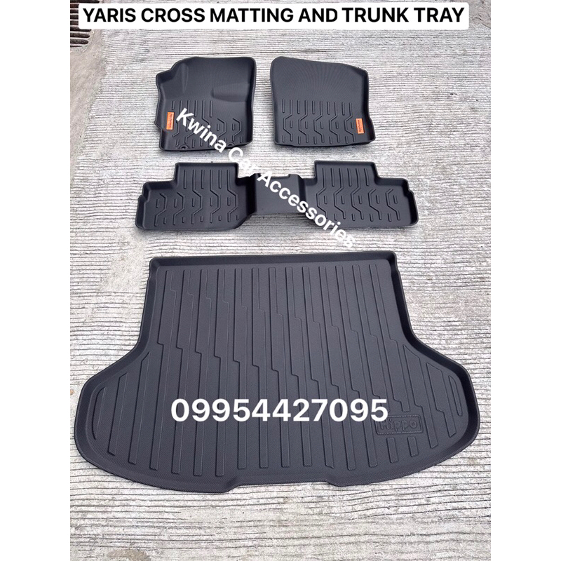 YARIS CROSS HIPPOTECH MATTING AND TRUNK TRAY | Shopee Philippines