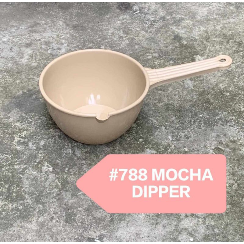 #788 MOCHA COLOR - PLASTIC WATER DIPPER ( 2LITERS ) | Shopee Philippines