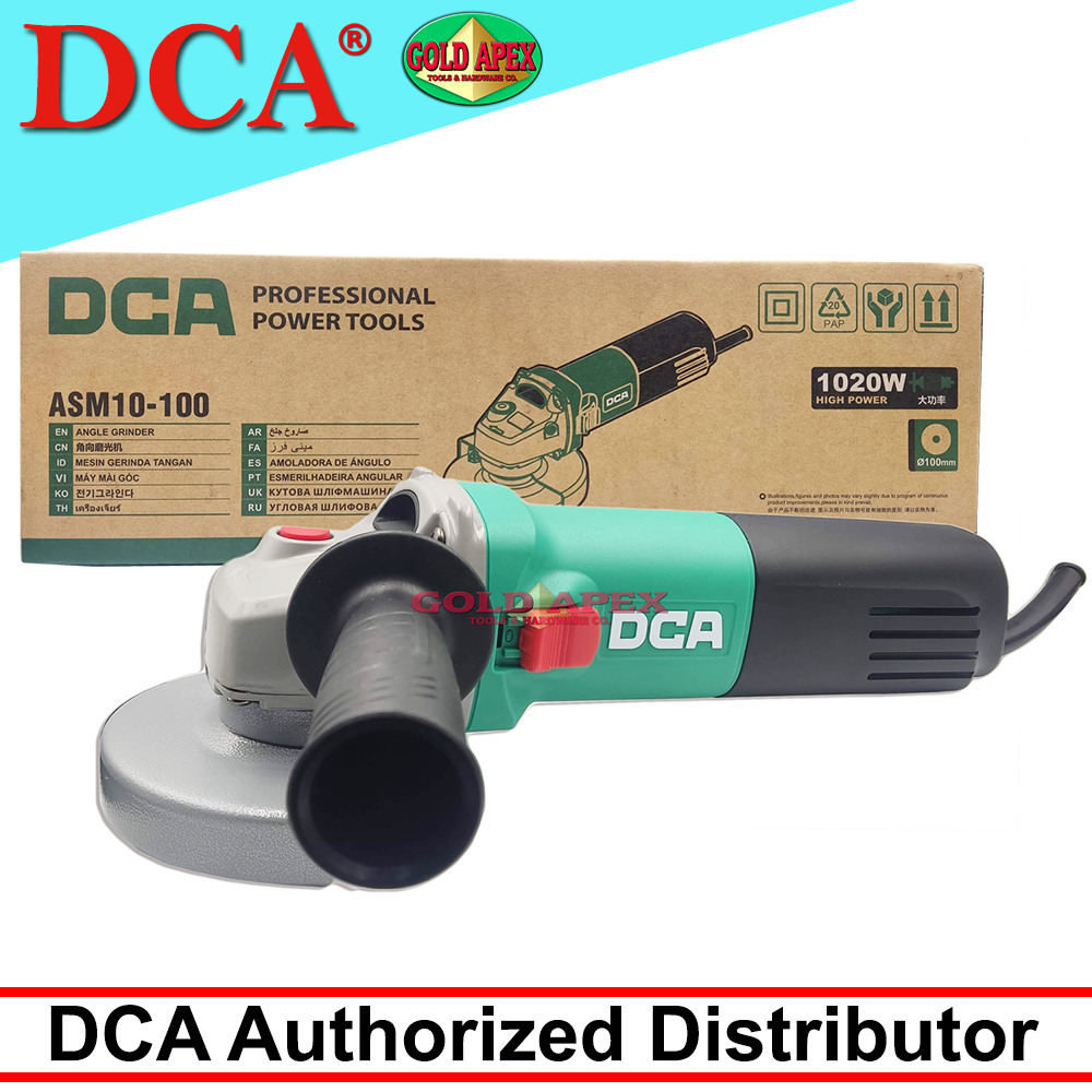 DCA ASM10-100 Angle Grinder (Variable Speed) | Shopee Philippines