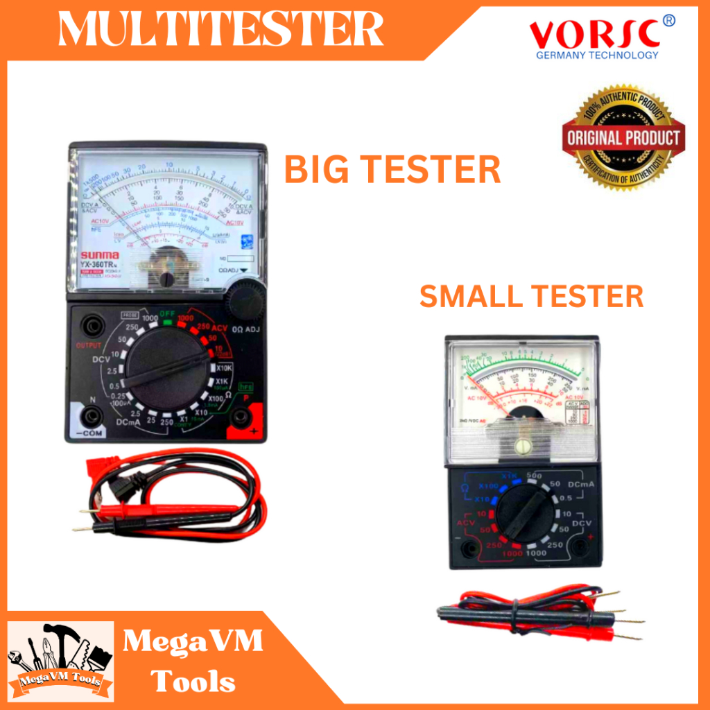 MULTITESTER BIG/SMALL HEAVY DUTY | Shopee Philippines
