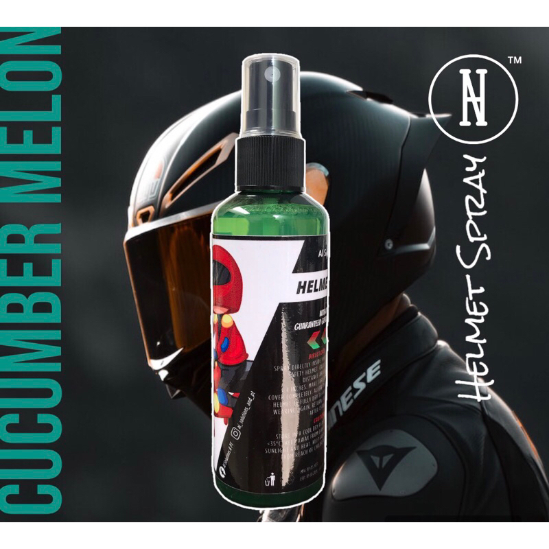 100ml Helmet Spray (Cucumber Melon) | Shopee Philippines