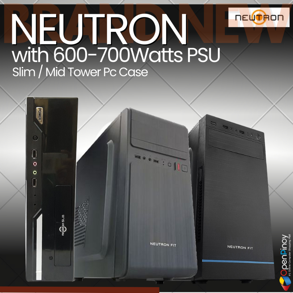 Brandnew PC CASE Neutron 28 Series 2815R / 28 Series 2817B / Atom Slim ...